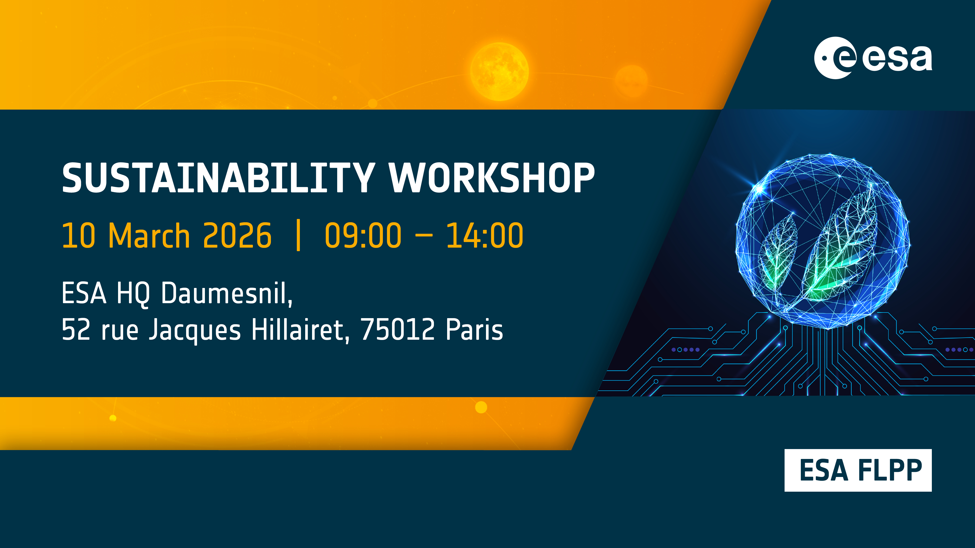 Sustainability Workshop - ESA Space Transportation for Business
